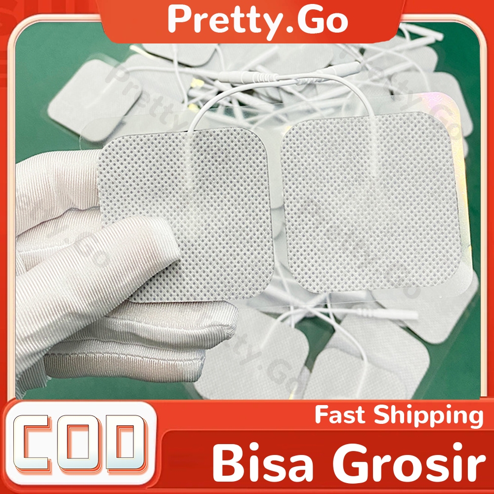 Jual Isi 10/20Pad Electrode gel pad Tens Elektroda 4*4/5*5cm Bantalan ...