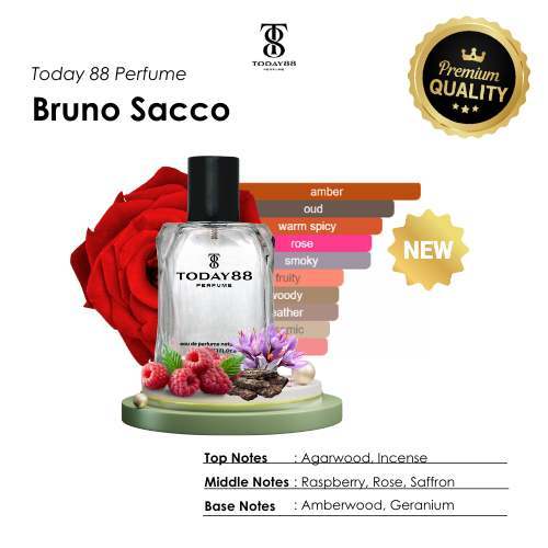 Jual NEW! Bruno Sacco Premium - Parfum Pria Today 88 Perfume | Shopee ...