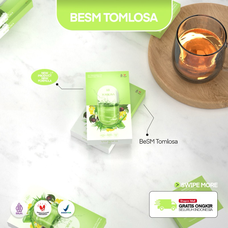 Jual BESM - Tomlosa Isi 10 Caps | Shopee Indonesia