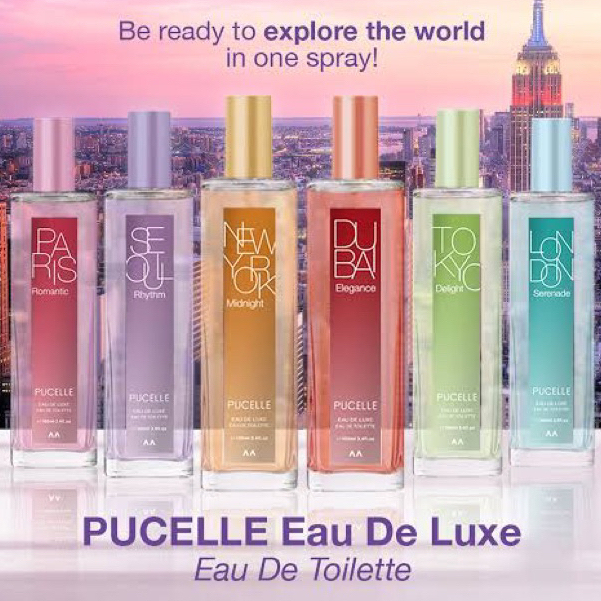 Jual PUCELLE EAU DE LUXE EDT 100ML / SERIES | Shopee Indonesia