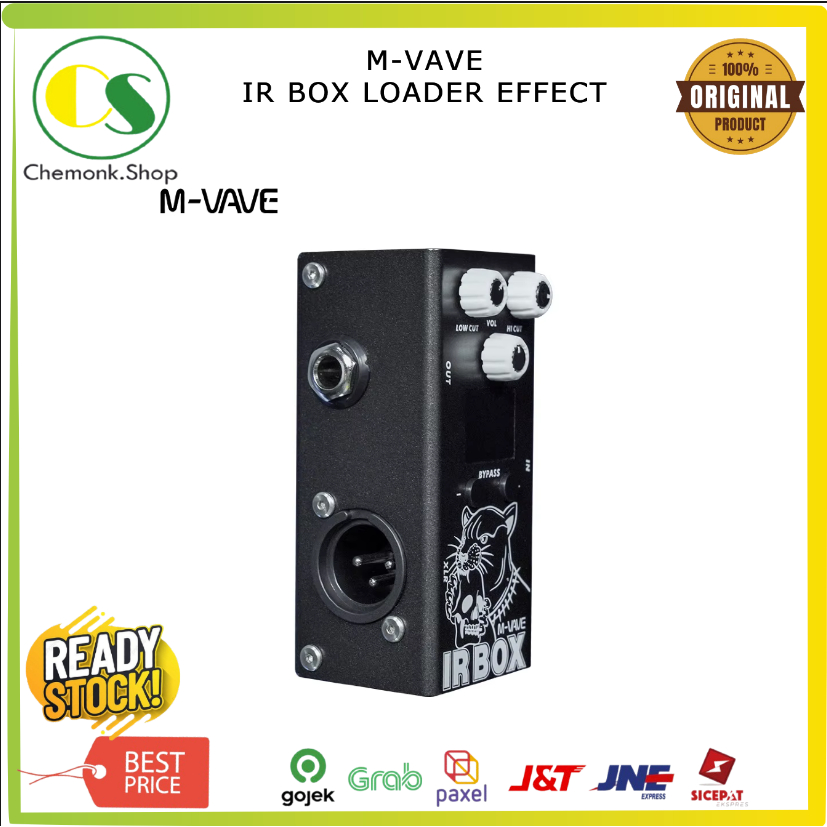 Jual M-VAVE MVave IR Box Impulse Respond Loader Cabinet Simulator Digital Guitar and Bass Pedal ...
