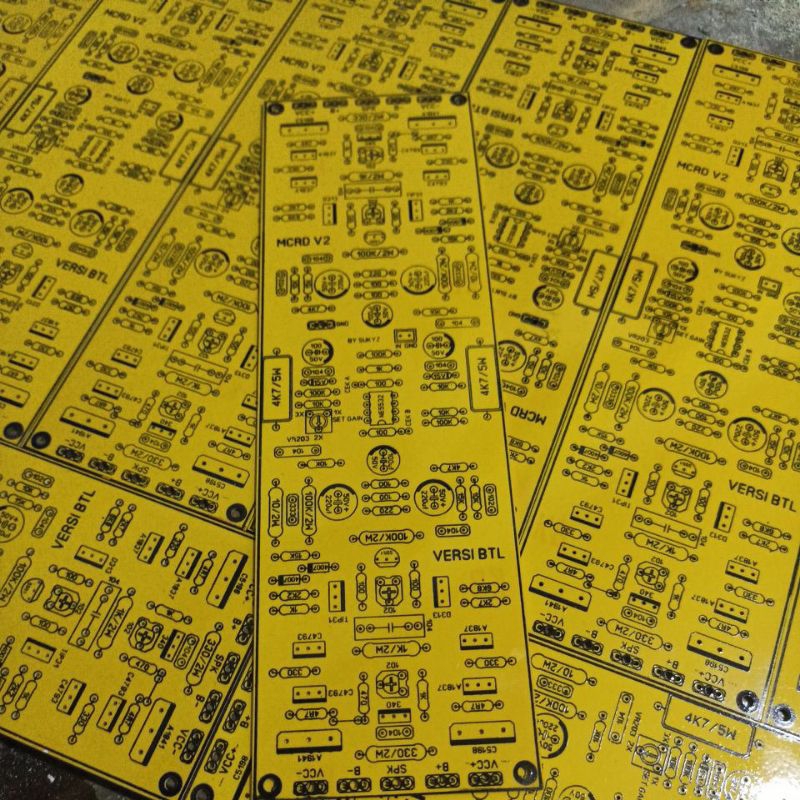 Jual PCB MCRD V2 VERSI BTL FITUR SET GAIN BAHAN FIBER KUNING 100%FIX ...
