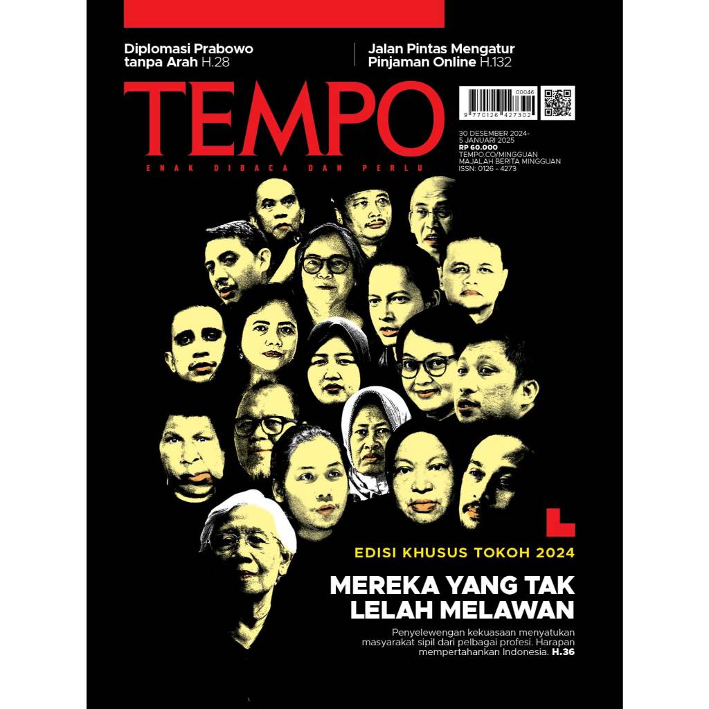 Jual Majalah Tempo Edisi Khusus "MEREKA YANG TAK LELAH MELAWAN" ( 30 ...