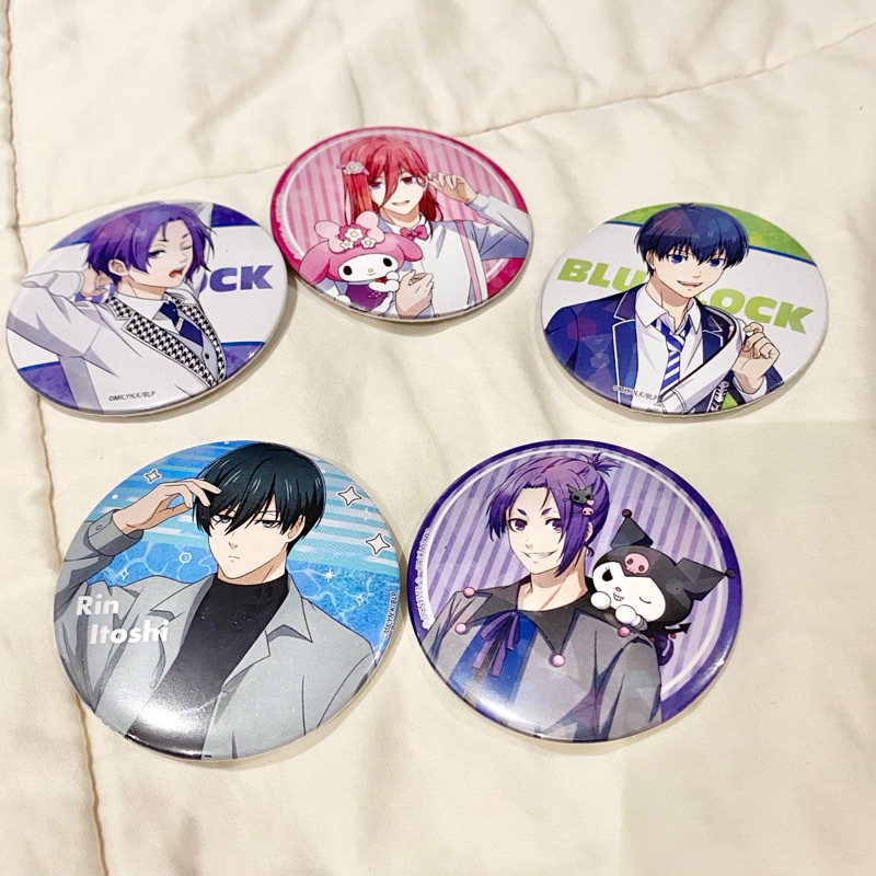 Jual fanmerch preloved badge pin blue lock bluelock anime isagi yoichi ...