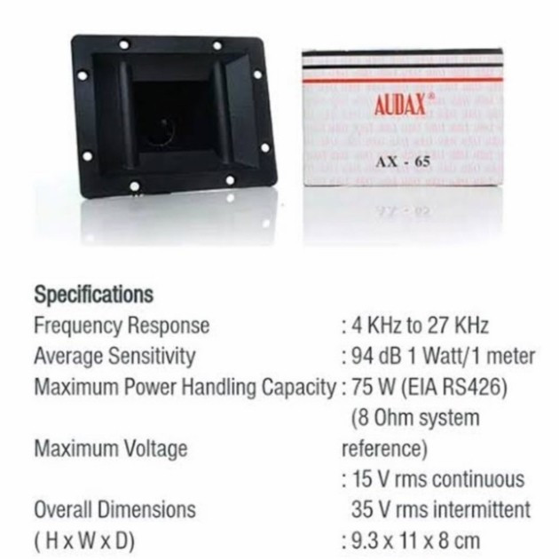Jual Audax AX-65/AX65 ( ORIGINAL ) | Shopee Indonesia