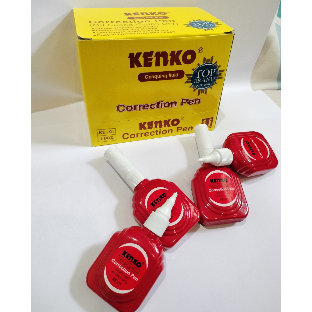 Jual Tipex cair/Correction Pen Kenko KE-01 | Shopee Indonesia