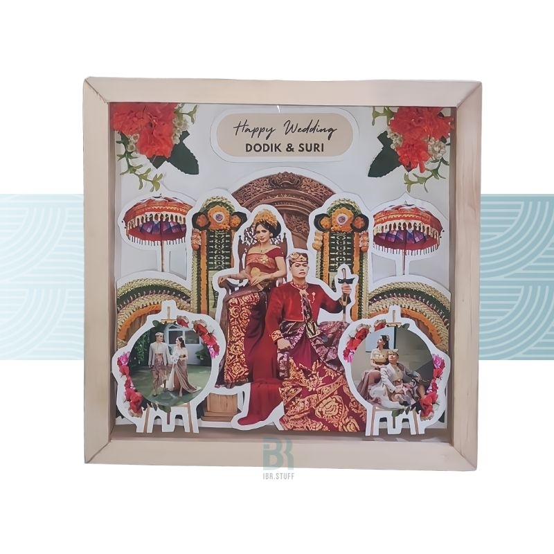 Jual Pop Up Frame Kado Pernikahan Wedding Gift Hadiah Ulang Tahun ...