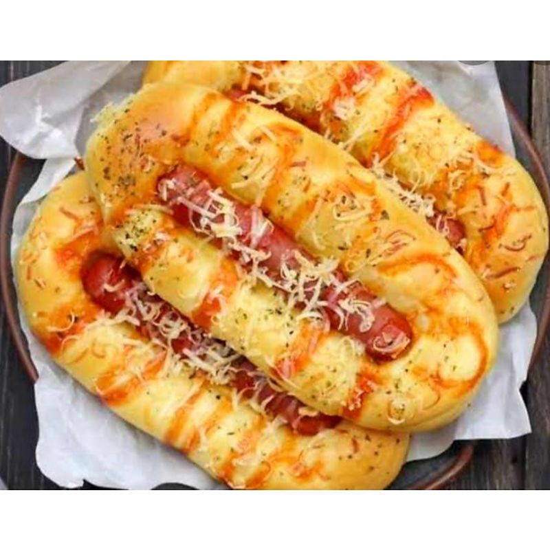 Jual Roti Sosis Ayam isi 5 | Shopee Indonesia