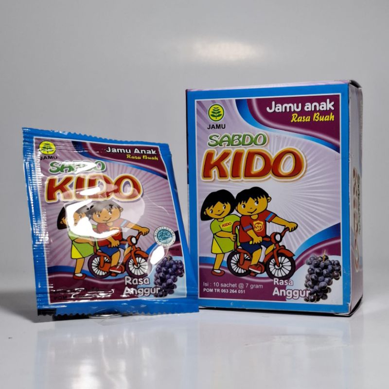 Jual Jamu Anak Kido Rasa Anggur (BELI 5 LEBIH MURAH) | Shopee Indonesia