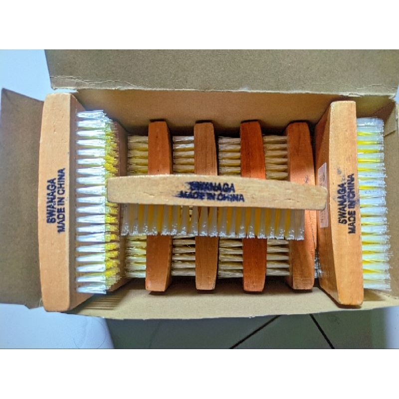 Jual Sikat Swanaga | Sikat Kayu | Sikat Baju (1 box) | Shopee Indonesia