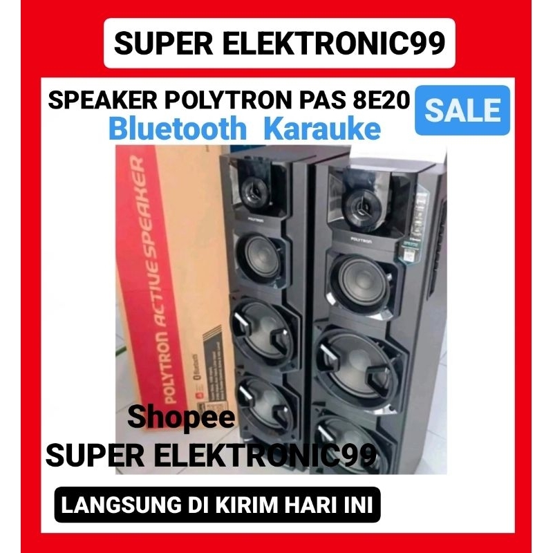 Jual SPEAKER POLYTRON PAS 8E20 | Shopee Indonesia
