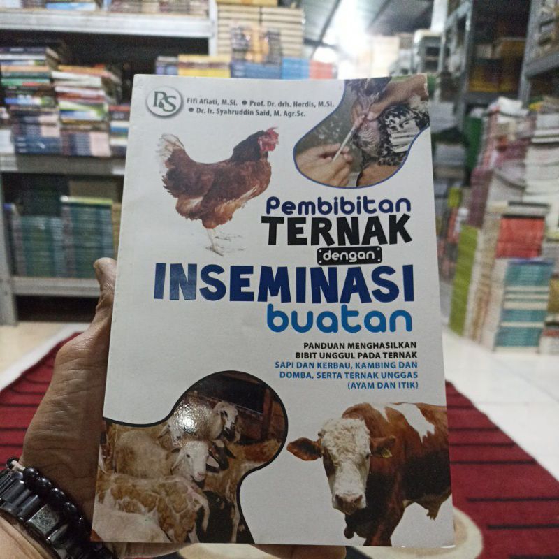 Jual BUKU BUDIDAYA / BACAAN PETERNAKAN / PEMBIBITAN TERNAK DENGAN INSEMINASI BUATAN / ORIGINAL ...