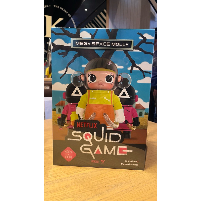 Jual POPMART MEGA SPACE MOLLY 400%+100% Squid Game | Shopee Indonesia
