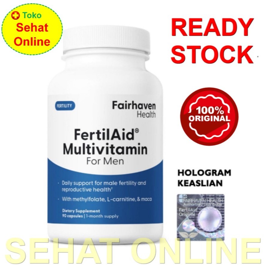 Jual FERTILAID MULTIVITAMIN FOR MEN - 90 KAPSUL | Shopee Indonesia
