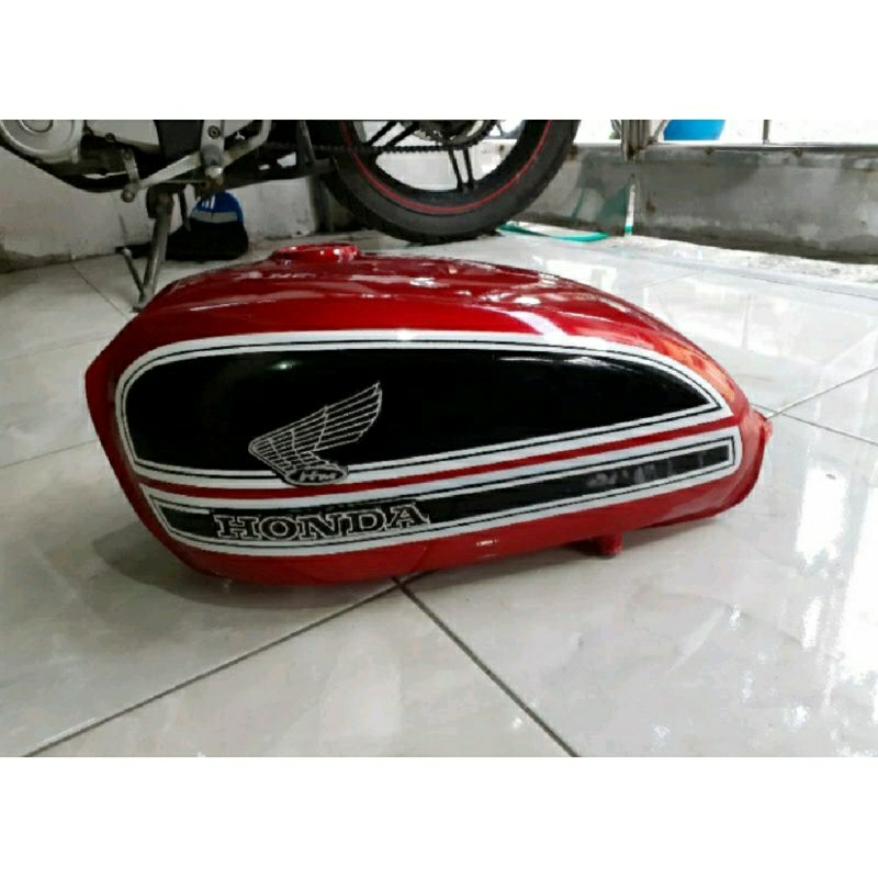 Jual Tangki CB 100 Tangki CB 125 Pres Galvanis Tebal Tangki CB Custom ...