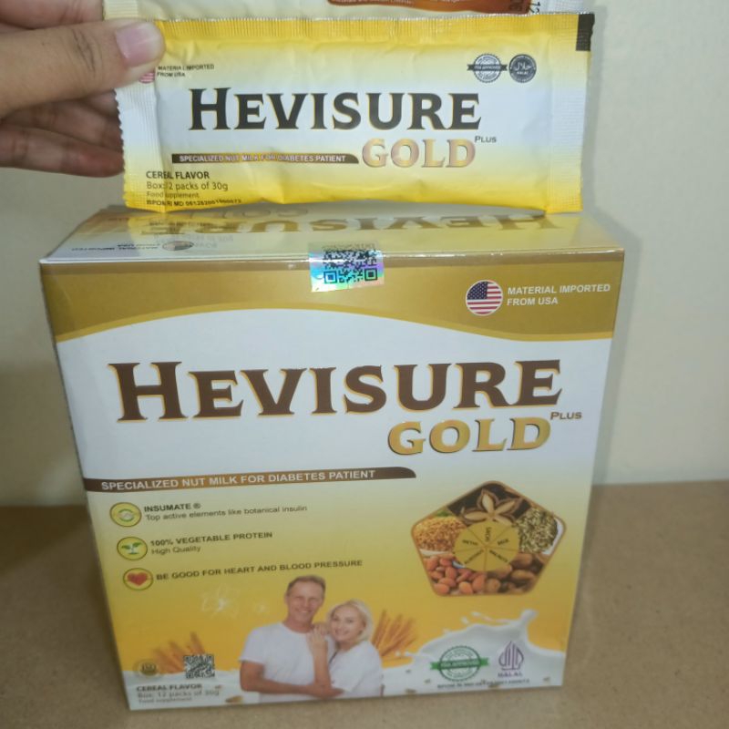 Jual HEVISURE GOLD MILK SUSU DIABETES KENCING MANIS DAN GULA DARAH ...