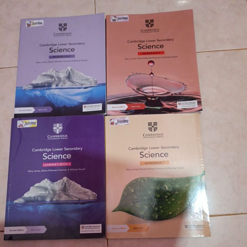 Jual cambridge science learner's book & workbook 7 8 9 | Shopee Indonesia