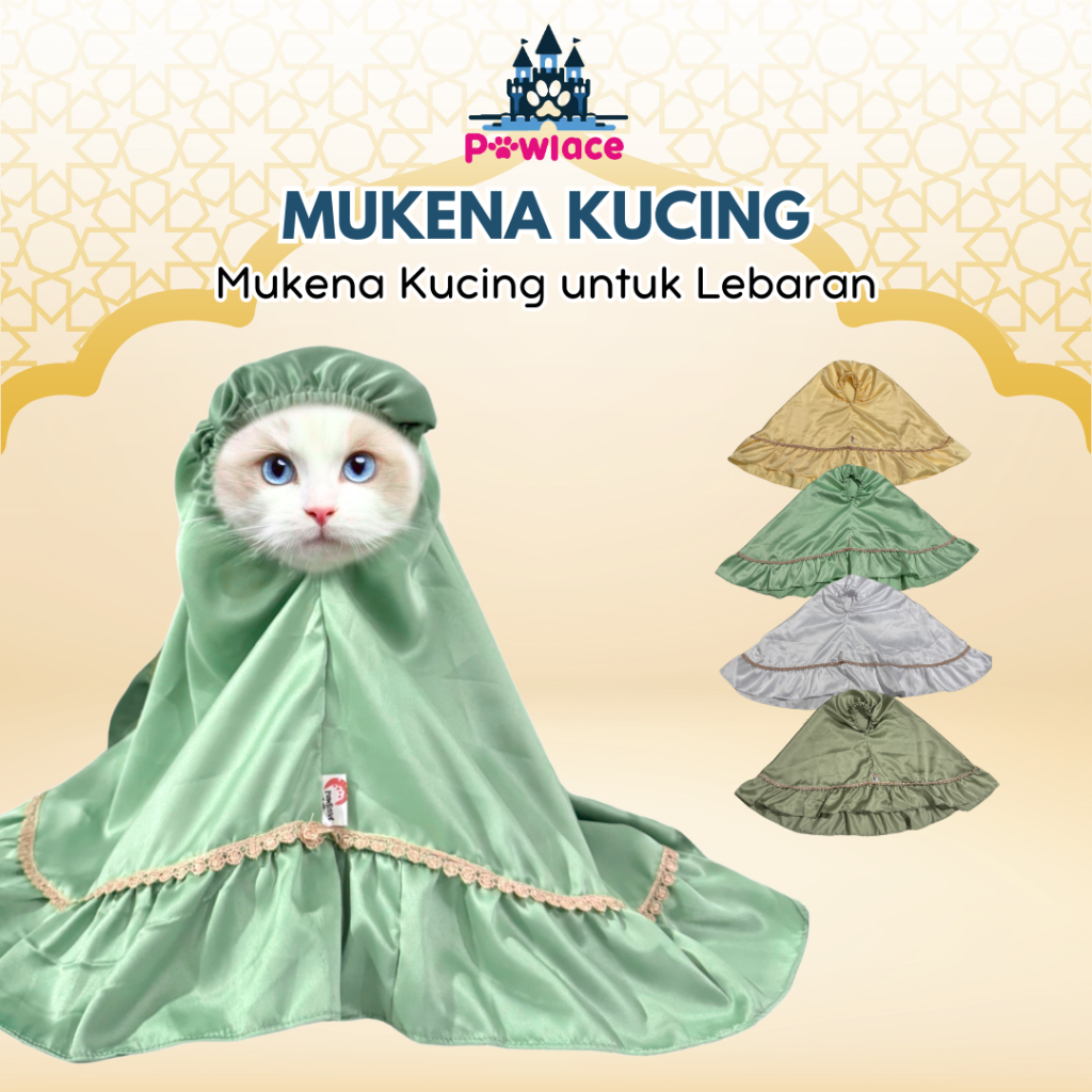 Jual Mukena Kucing Model Syar'i -Jilbab Mukena Anabul Unik dan Lucu ...
