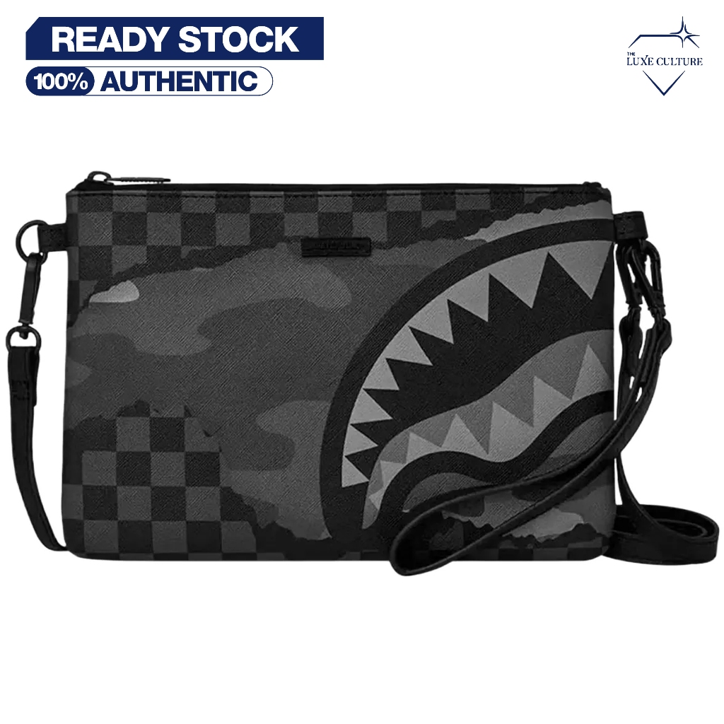 Jual Sprayground 3AM Riptide Pochette / Tas Genggam Branded Original ...