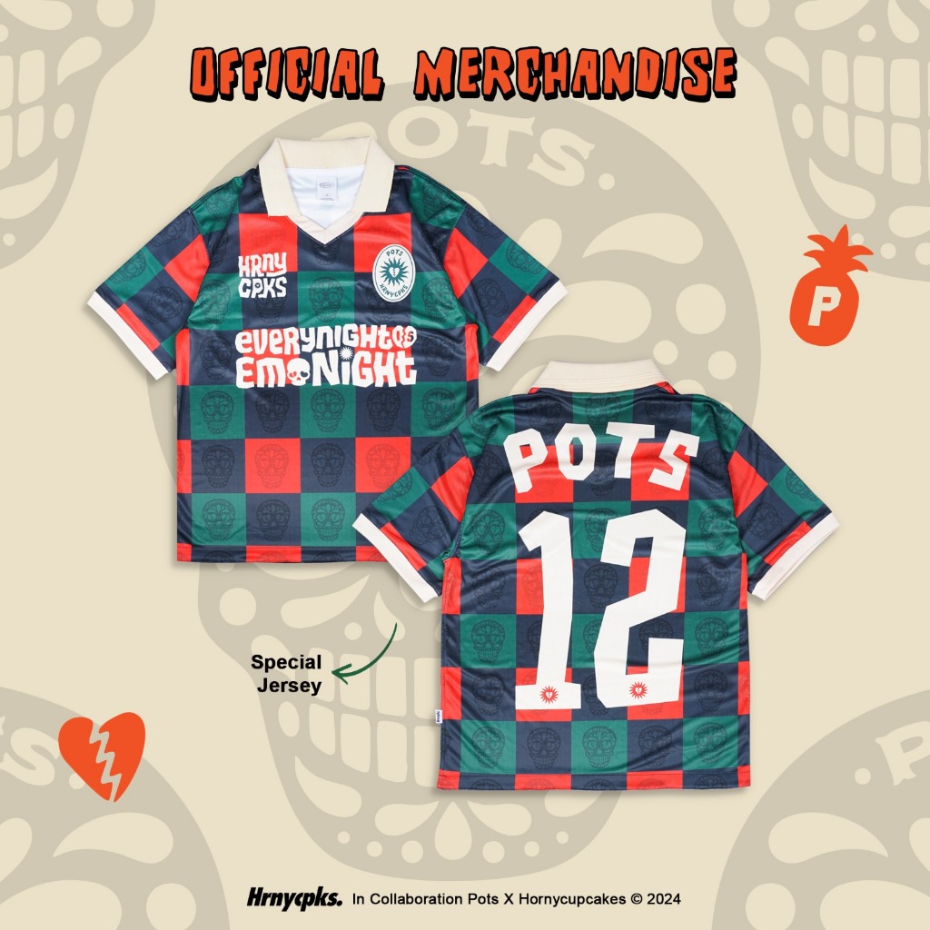 Jual Hrnycpks Jersey X Pots | Shopee Indonesia