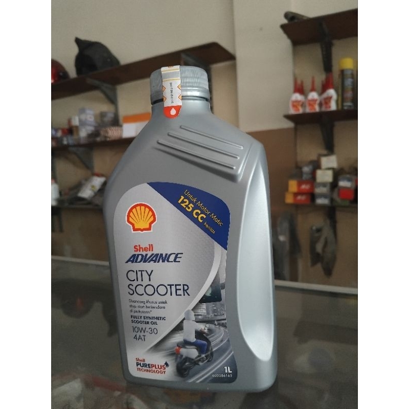 Jual Oli Motor Matic Shell Advance City Scooter 10W-30 1L Full ...