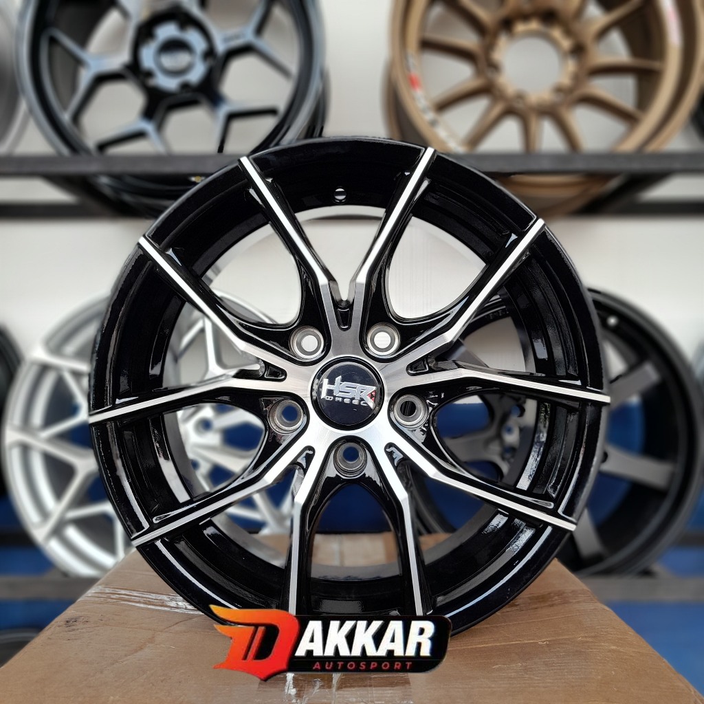 Jual velg mobil racing ring 16 hsr barique for innova xpander rush terios civic | Shopee Indonesia