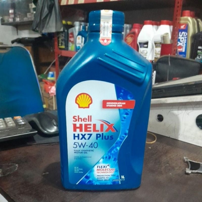 Jual SHELL HELIX HX7 5W40 1LITER | Shopee Indonesia
