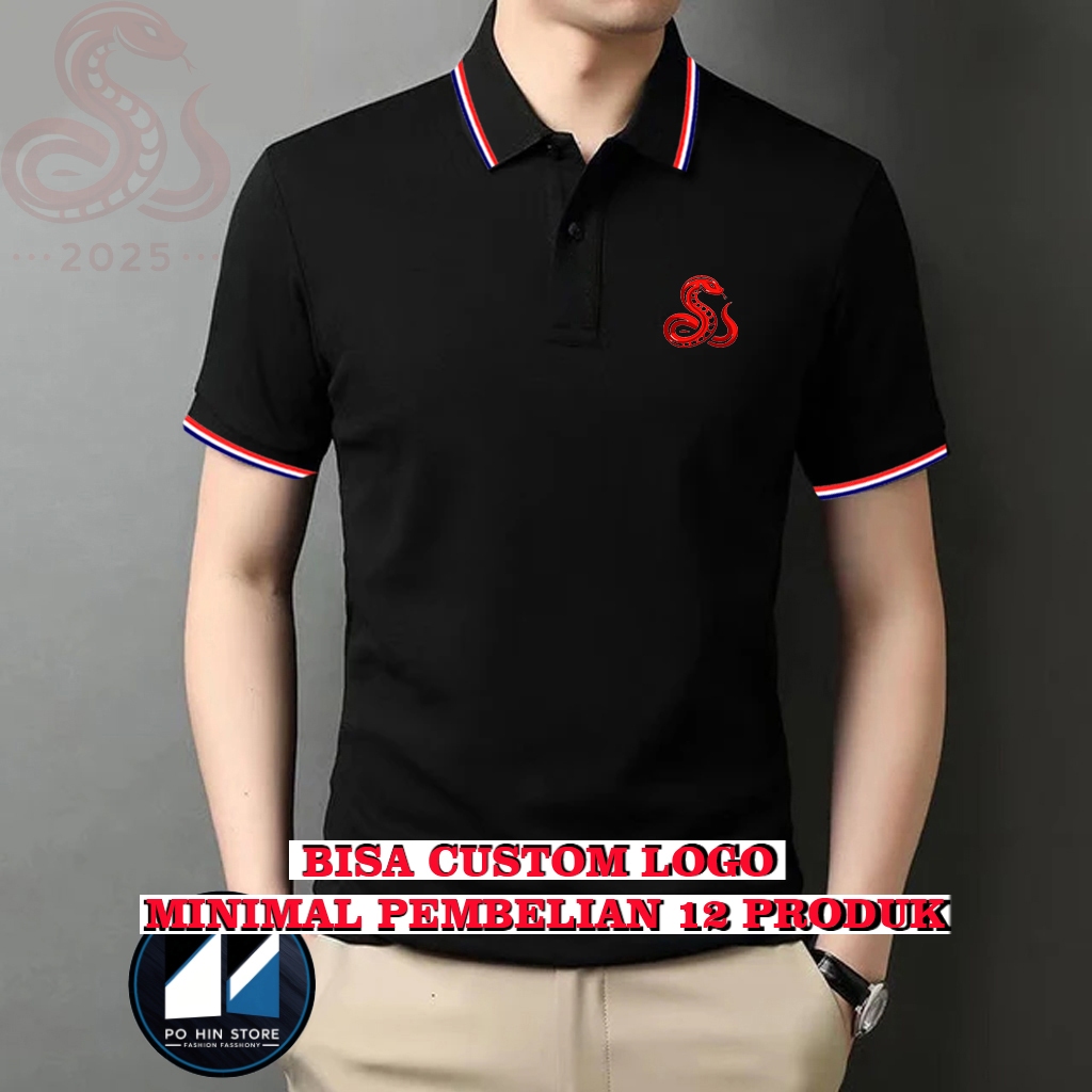 Jual BAJU KAOS POLO IMLEK SHIO ULAR 2025 TERBARU / KAOS IMLEK SHIO ULAR ...