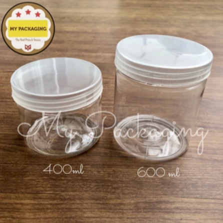 Jual Toples Tabung Silinder 400ml - Jar Plastik 400 ml | Shopee Indonesia