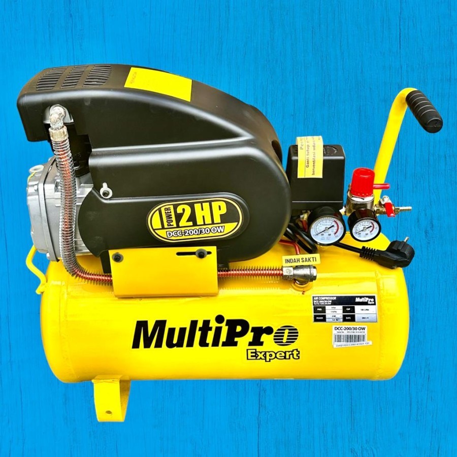 Jual Mesin Kompresor Angin 2 HP Air Compressor 2HP Multipro DCC-200/30 ...