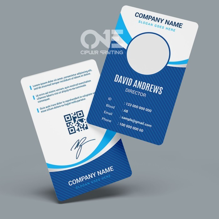 Jual Cetak ID RFID / Access Card Pintu / Parkir / Custom / PVC Satuan ...