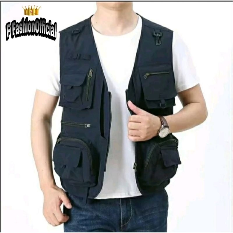 Jual Vest tactical / vest pria / vest wanita / rompi motor / rompi pria ...