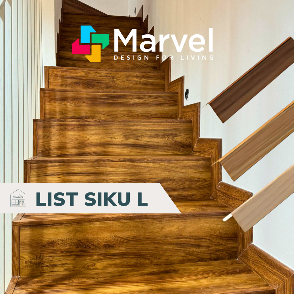 Jual List L Siku / Step Nosing SPC Marvel | Shopee Indonesia