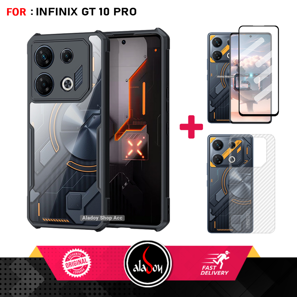 Jual Case Infinix GT 10 pro Airbag Shockproof Transparent Casing ...