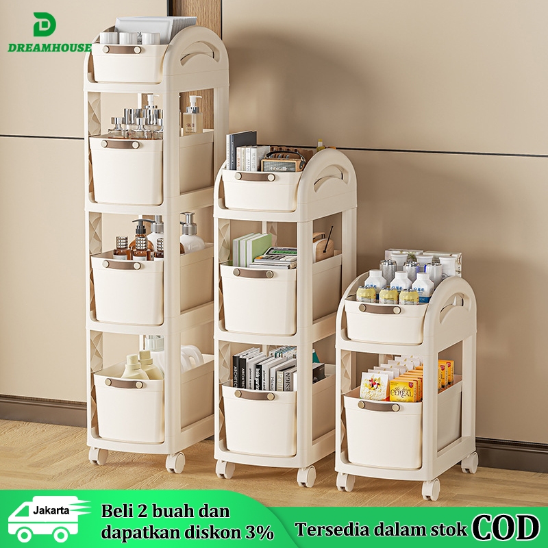 Jual Susun Serbaguna Tempat Rak Buku Anak Lemari Buku Plastik Rak ...