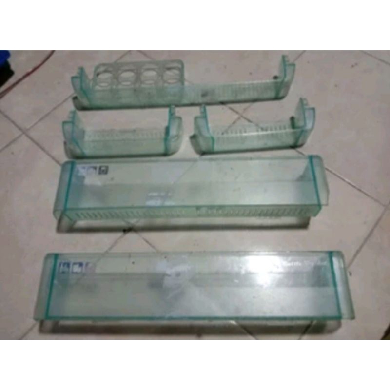 Jual RAK PINTU KULKAS POLYTRON 1 PINTU DAN 2 PINTU ORIGINAL COPOTAN | Shopee Indonesia