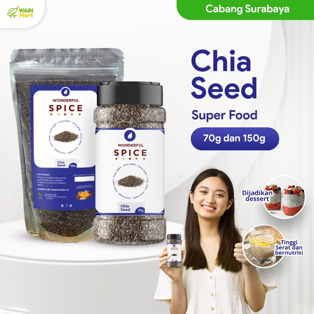 Jual Chia seed Biji Chia seed Premium | Shopee Indonesia