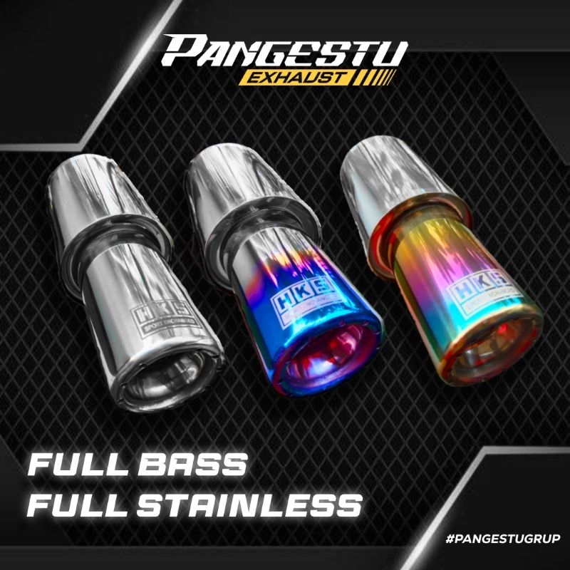 Jual Knalpot Mobil Racing HKS Gronel Full Stainless Suara Ngebass Adem ...