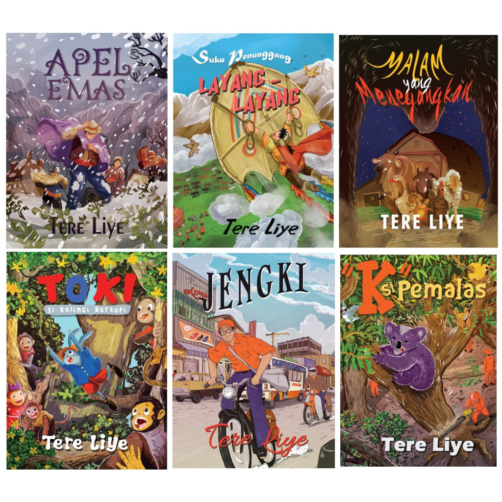 Jual 6 Buku Cerita Anak Bergambar Karya Tere Liye (HC) | Shopee Indonesia