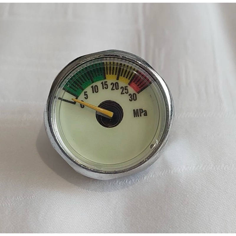 Jual mini manometer pressure gauge 30 mpa m8 snpn angin 300 bar kg ...