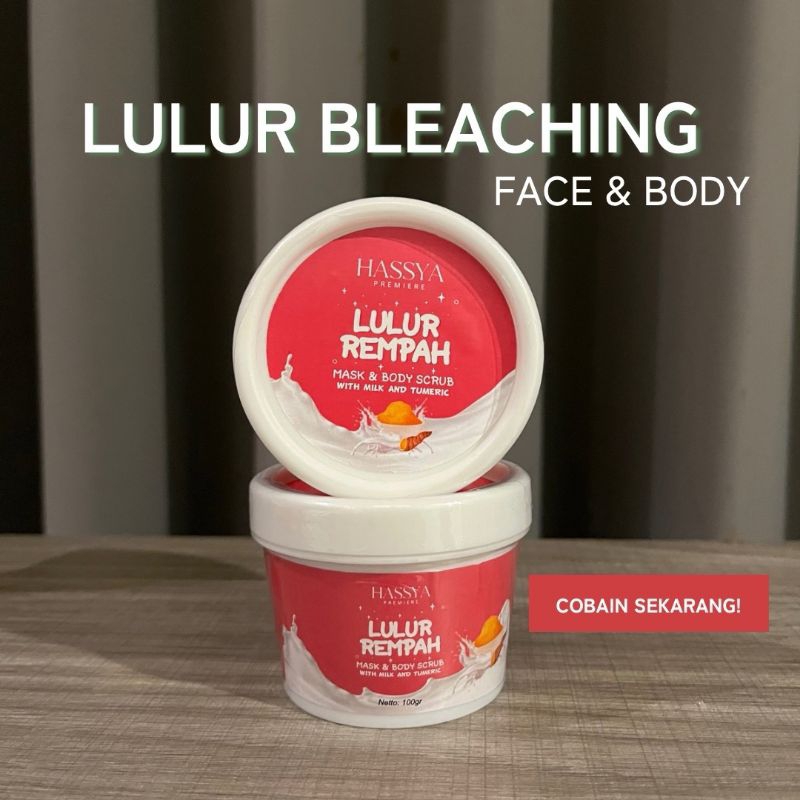 Jual HASSYA Lulur Rempah BLEACHING Face & Body | Shopee Indonesia