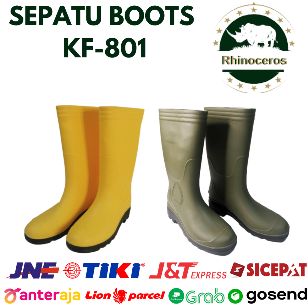 Jual Sepatu Boots Pria / Sepatu Sawah / Boot Petani Sepatu Tani ...