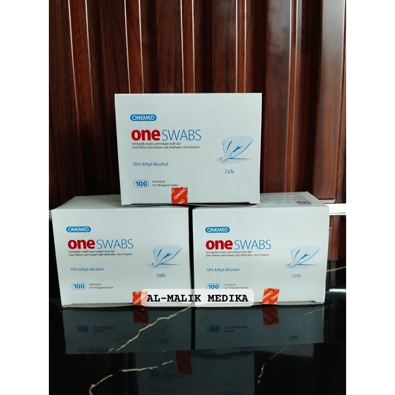 Jual Onemed OneSwabs / alkohol swab | Shopee Indonesia