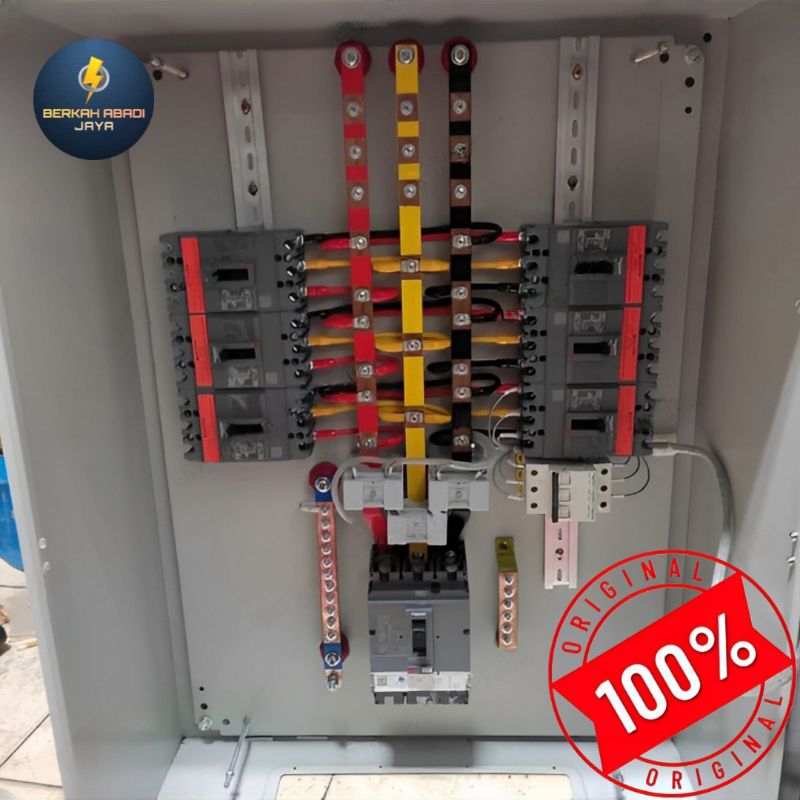 Jual panel MDP 3phase 125a digital meter panel pembagi panel induk ...