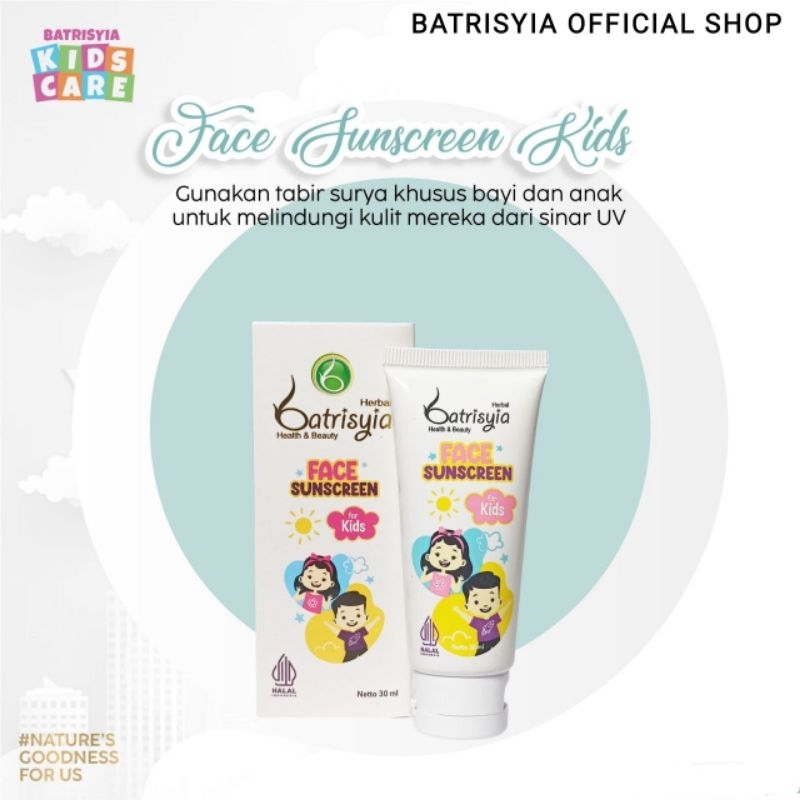 Jual Batrisyia Face Sunscreen Kids / Tabir Surya Anak | Shopee Indonesia