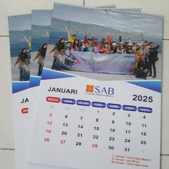 Jual OPEN ORDER KALENDER UK. 30cm x 42cm JILID SPIRAL 12 BULAN | Shopee ...