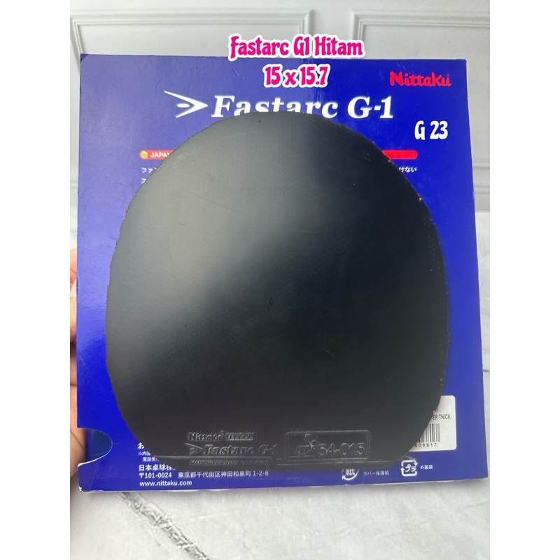 Jual second karet pingpong tenis meja fastarc G1 warna hitam | Shopee Indonesia