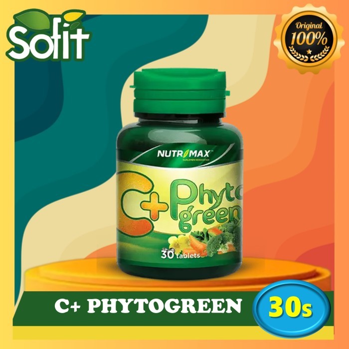 Jual Nutrimax C+ PhytoGreen Isi 30 Tablet | Vitamin C | Vitamin ...