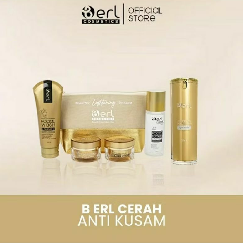 Jual B ERL Skincare Paket Intense Lightening Series Berl Cosmetics ...
