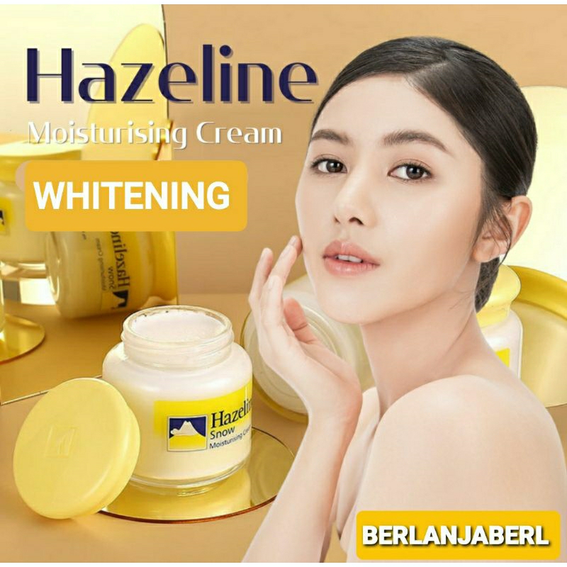 Jual HAZELINE Snow Moisturizing Cream | Hazelin Kuning Original ...